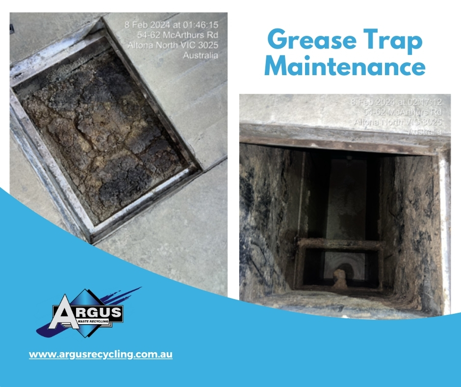 Grease Trap Cleaning Services for Large Transport in South-West of Melbourne - Argus Waste Recycling